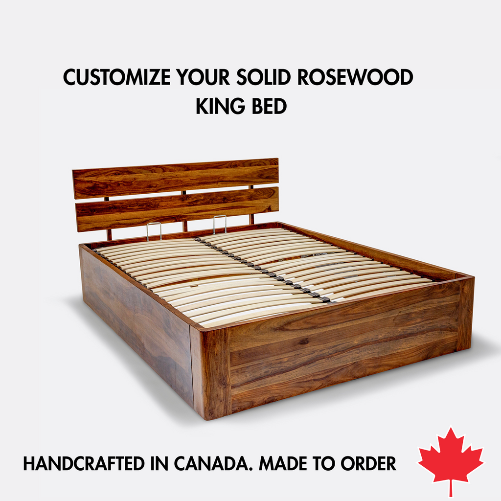 CUSTOMIZE YOUR ROSEWOOD KING BED – Rosewood Home & Condo