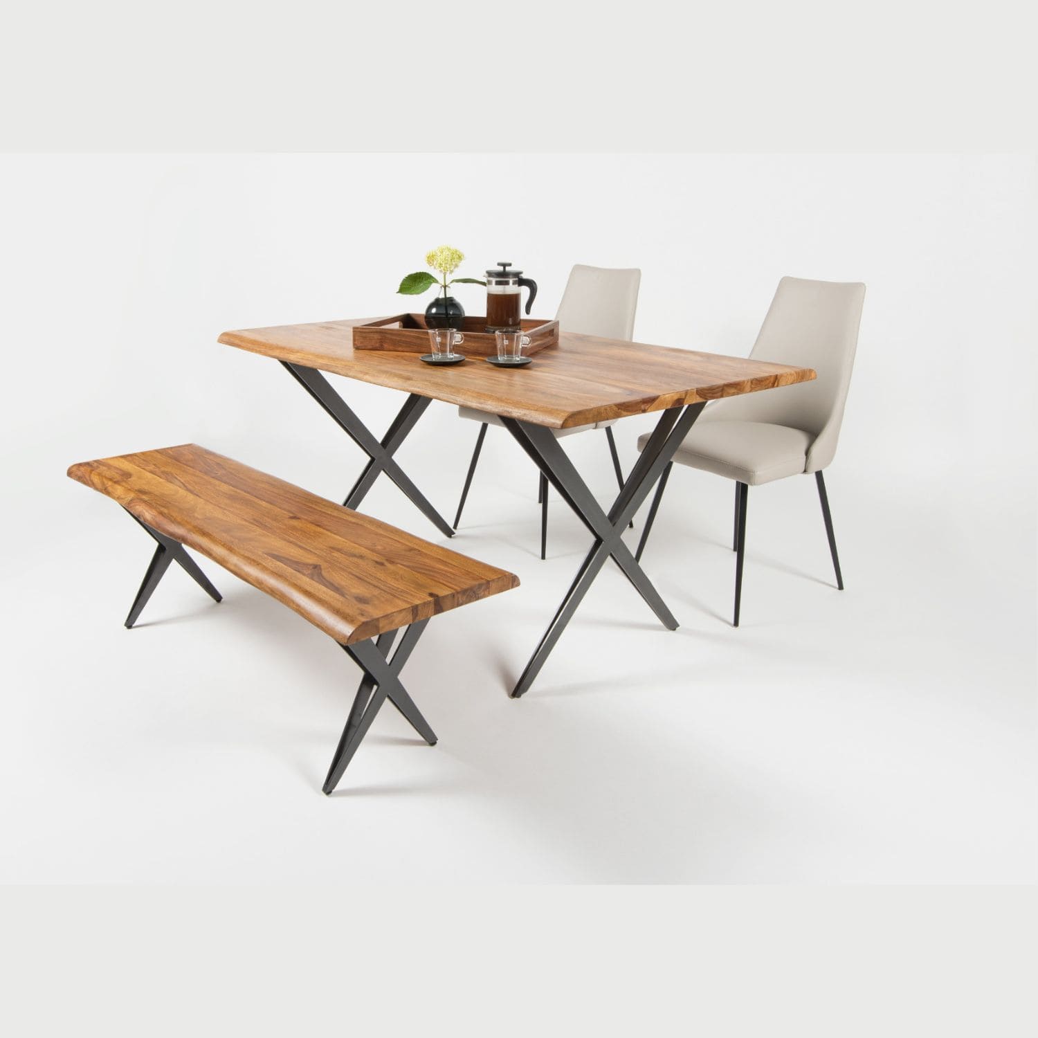 6 seater, 59" Custom Dining Table – Rosewood Home & Condo